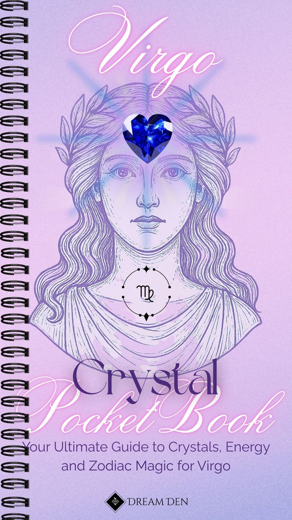 Virgo Crystal Pocket Book - Dream Den Crystals
